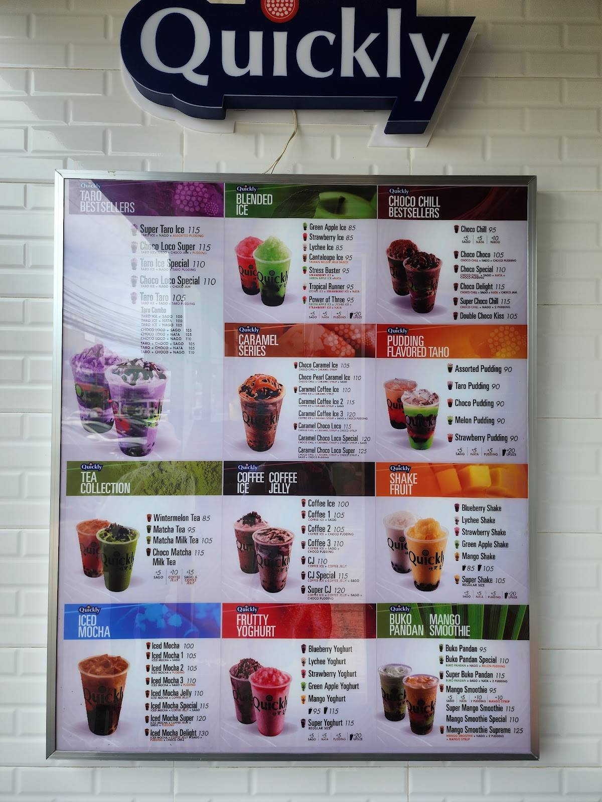 Carta de Fat Chef Restaurant, Cagayan de Oro