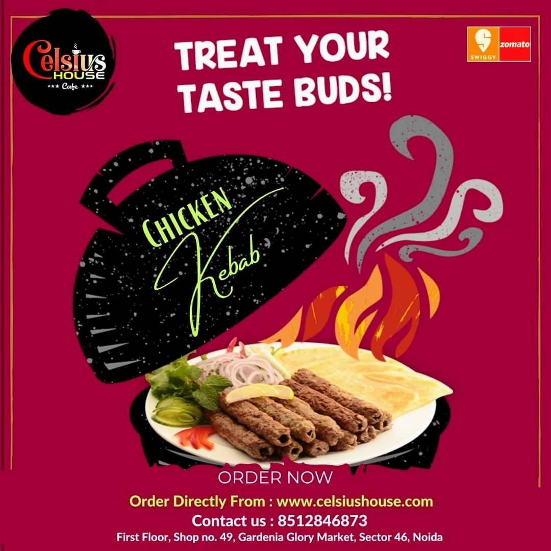 Menu at Celsius House Cafe - Best Restaurant in Noida, Noida