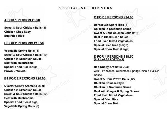 Menu at Fish Lounge restaurant, London, 99 Brixton Hill