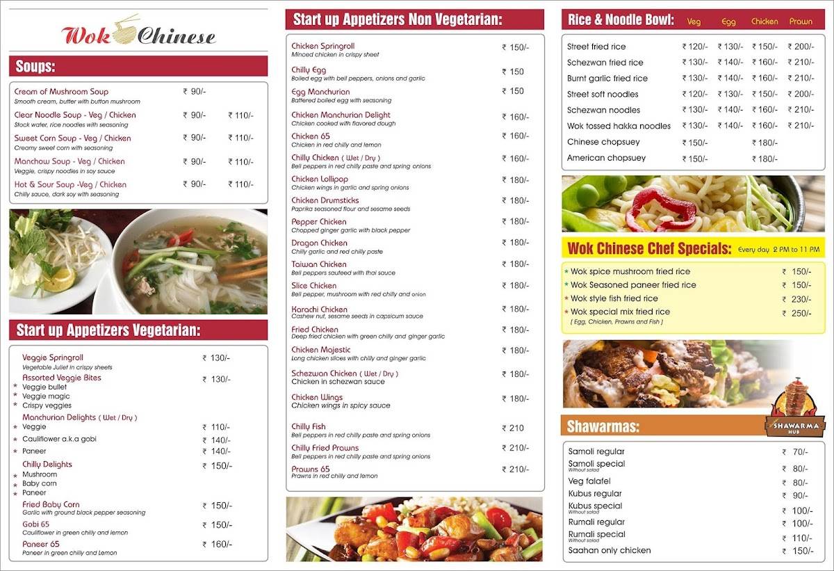 Menu at Combos - Multi Food Bar, Hyderabad