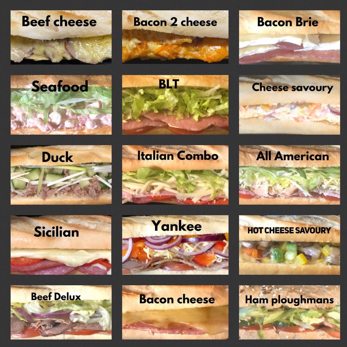 Menu at Cookies Corner restaurant, New Milton
