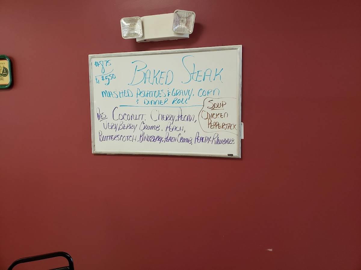 Menu at Stone House Restaurant, Delphi