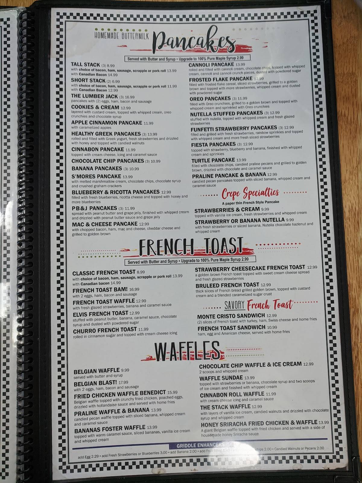 Menu at EC Diner restaurant, Ellicott City