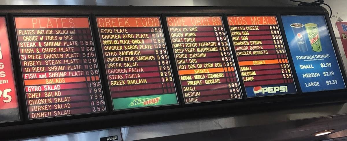 Menu at Jumbo Burgers fast food, Ogden, W 2700 N