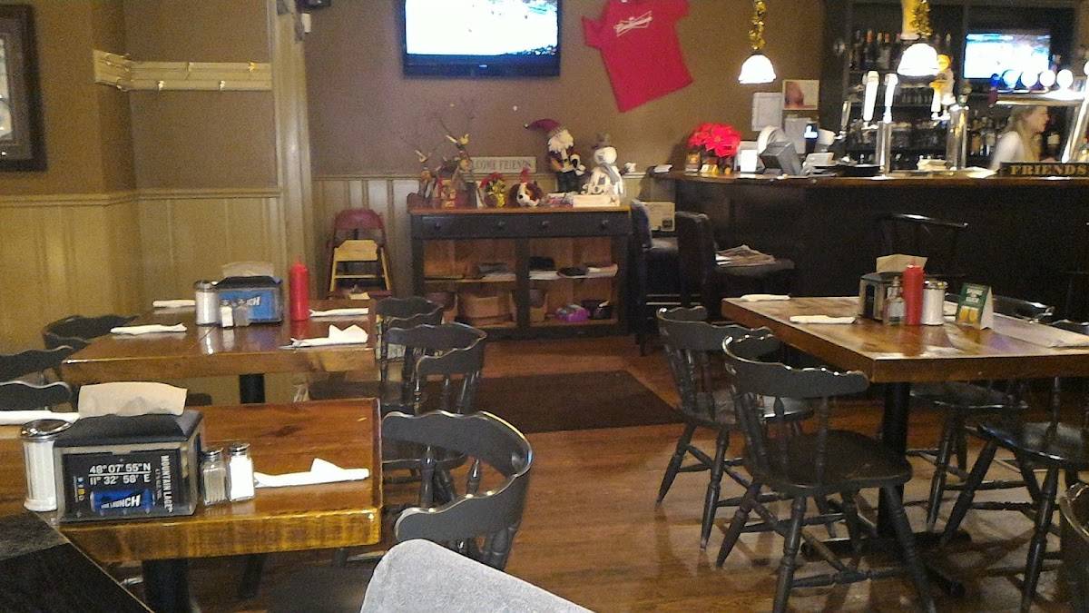 Menu at Friends Pub, Stayner