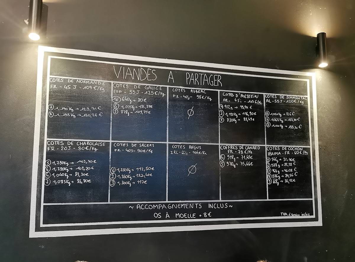 Menu au Gueuleton - Toulouse restaurant, Toulouse