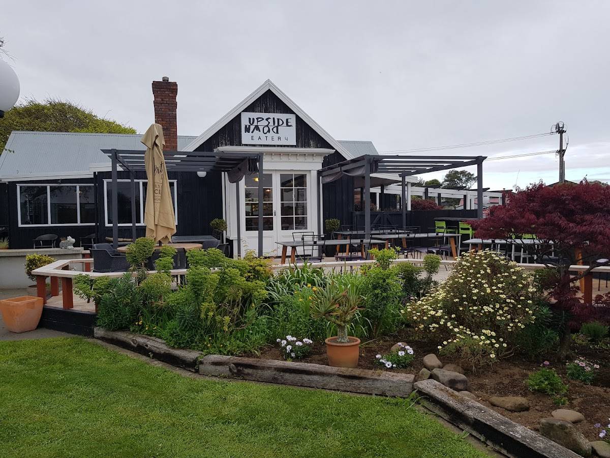 Menu at Upside Down Eatery restaurant, Hawera