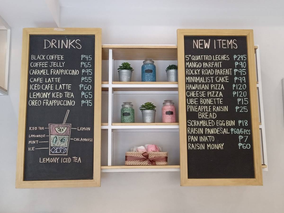 Menu at Kaffee Alde Mabolo cafe, Cebu City, Pope John Paul II Avenue
