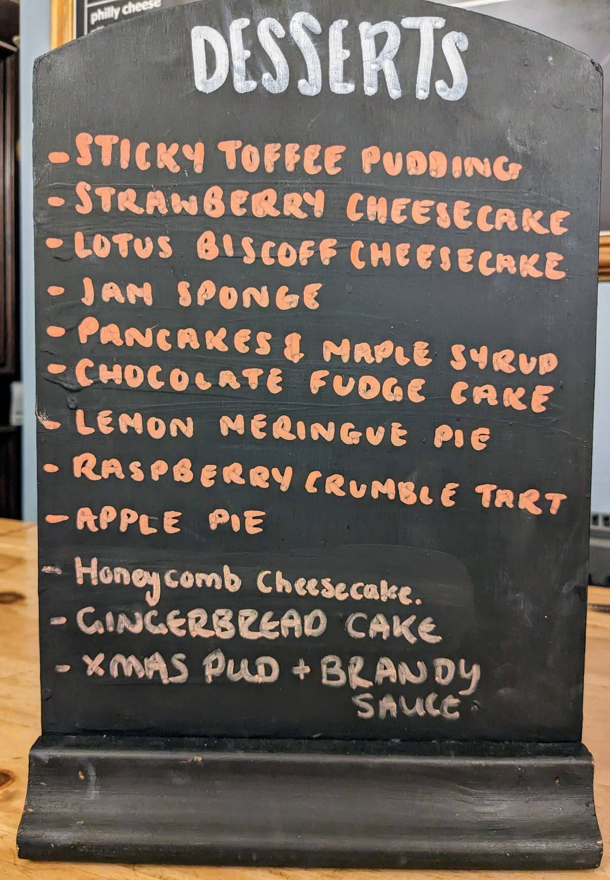 Menu at Midge Hall pub & bar, Leyland