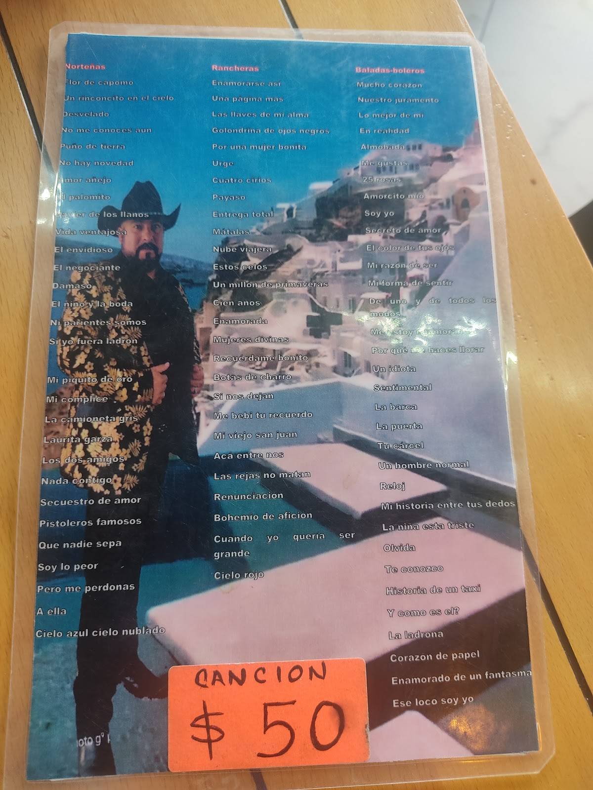 Carta del restaurante MAZATLANCITO NEZA, Nezahualcóyotl, C. Indio ...