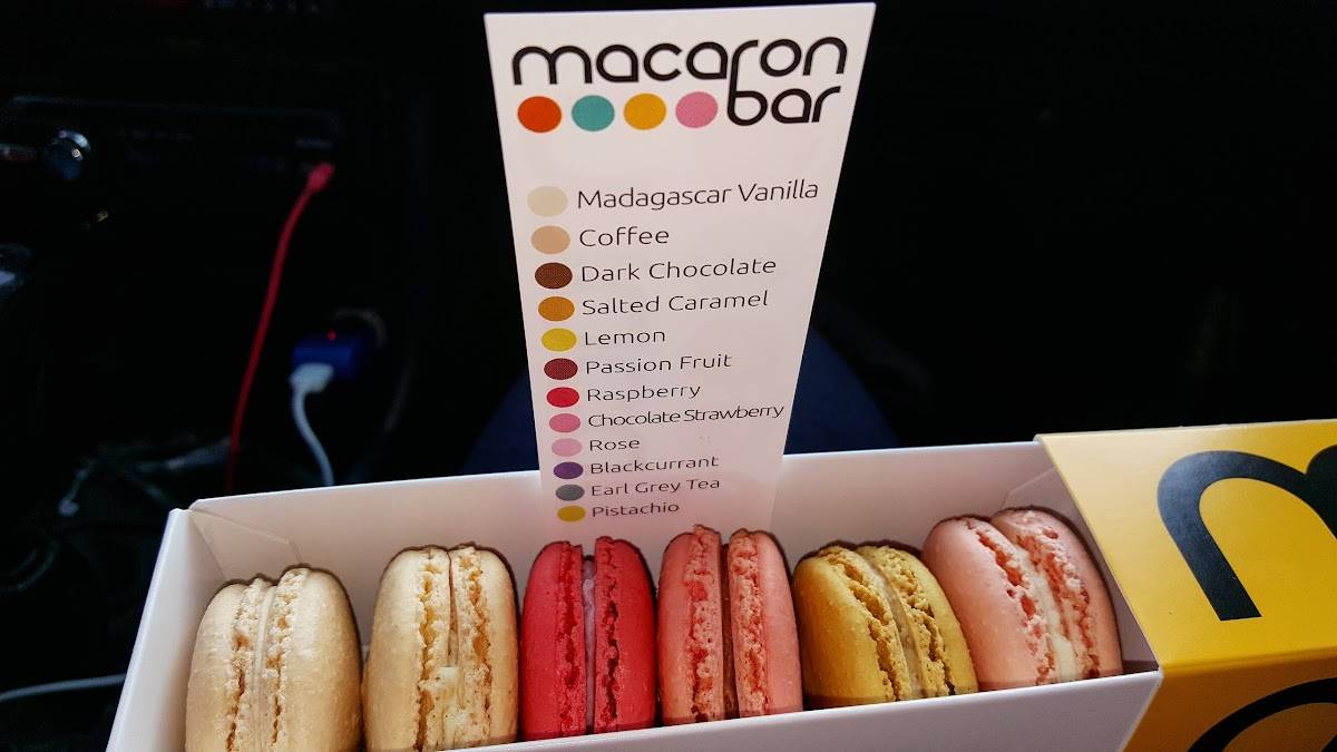 Menu at Macaron Bar, Louisville, 707 E Market St