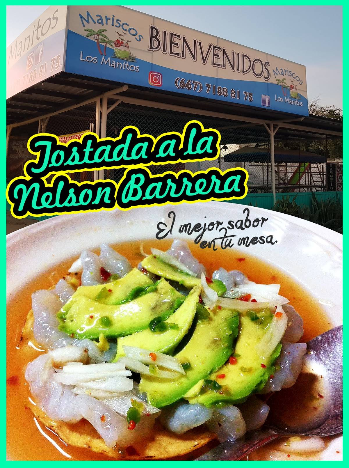 Carta del restaurante Mariscos Los Manitos, Culiacán Rosales