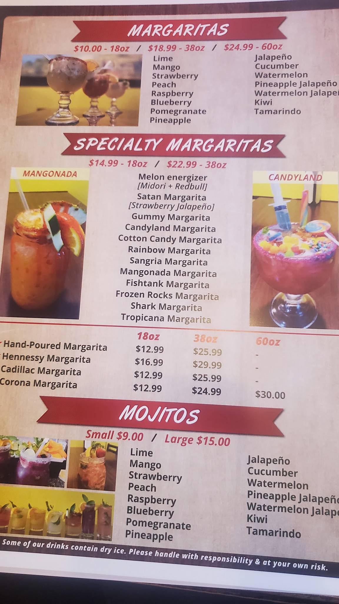 Menu at El Poblano Mexican Restaurant, Merrillville