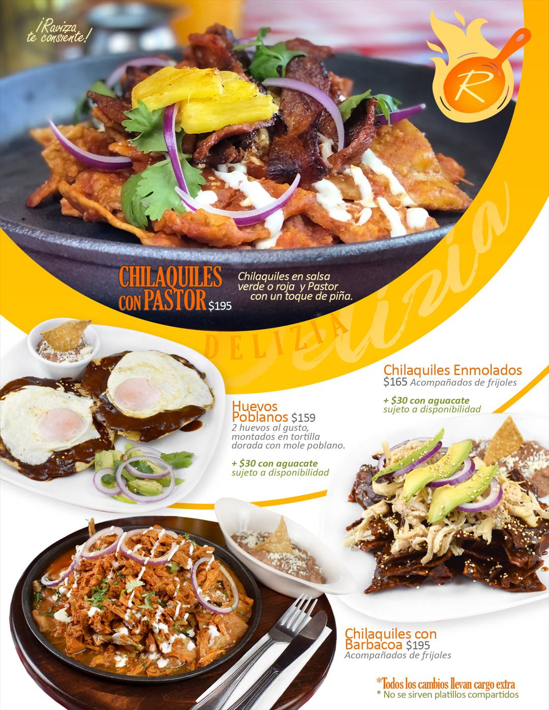 Carta del restaurante Ravizza Ristorante, Mexicali, Blvd. Benito Juárez ...