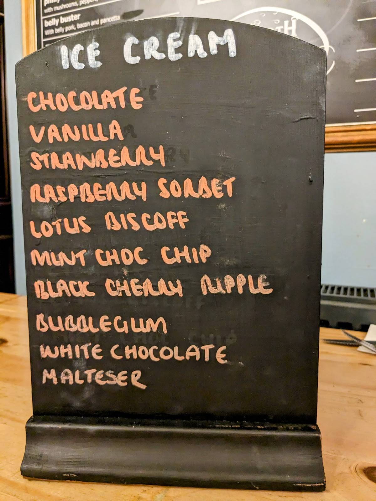 Menu at Midge Hall pub & bar, Leyland