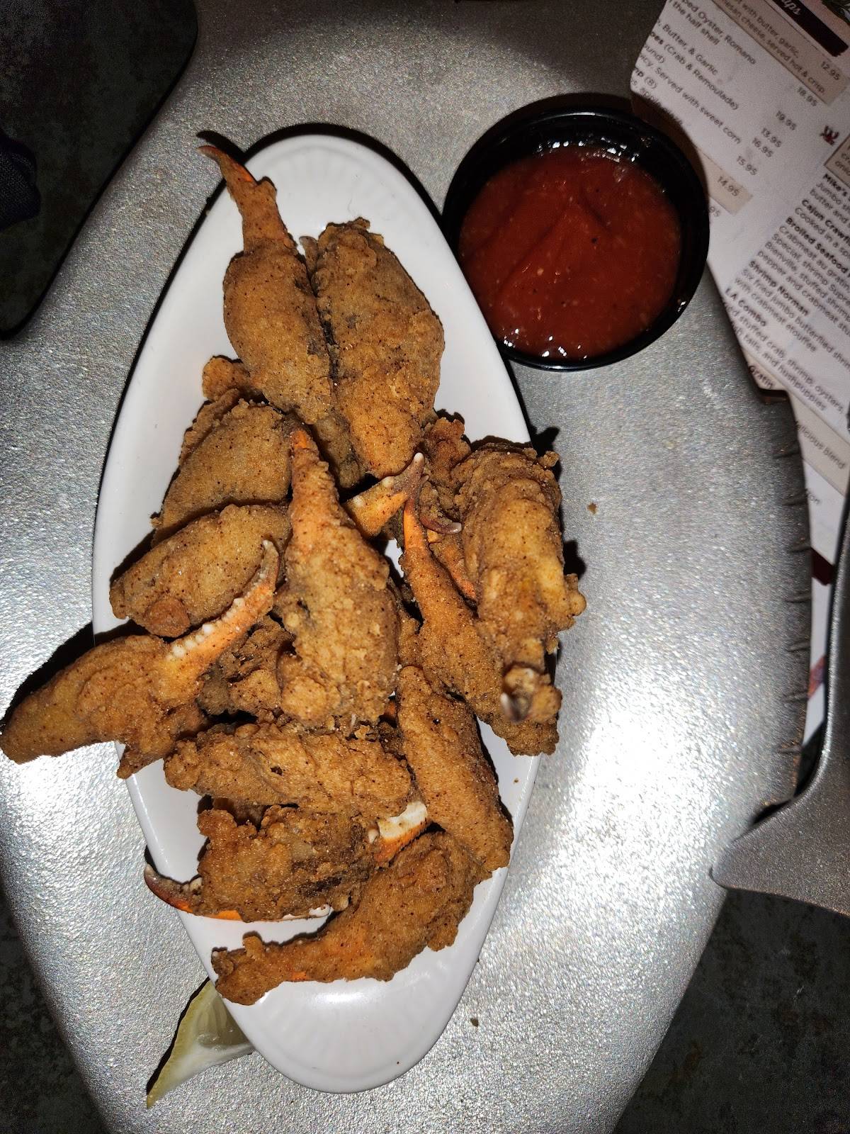Menu at Mike Anderson's - Gonzales restaurant, Gonzales