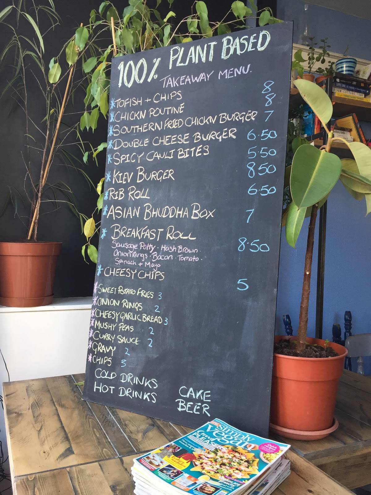 Menu at No 18 Cafe Swansea, Swansea