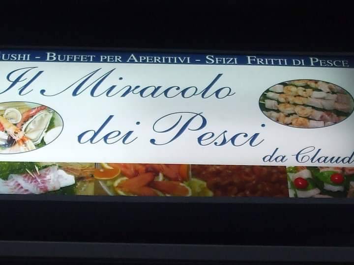 Menu da Il Miracolo dei Pesci ristorante, Napoli
