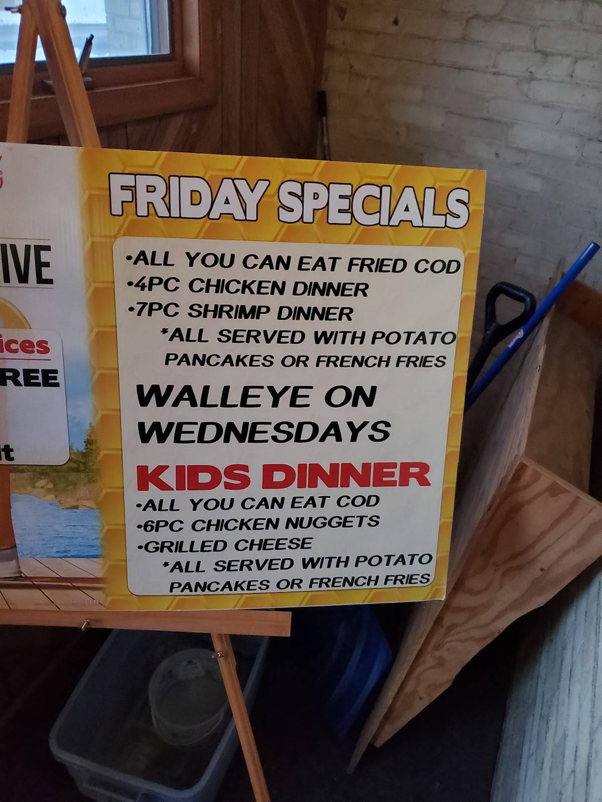 Menu at Nite Cap Inn restaurant, Palmyra