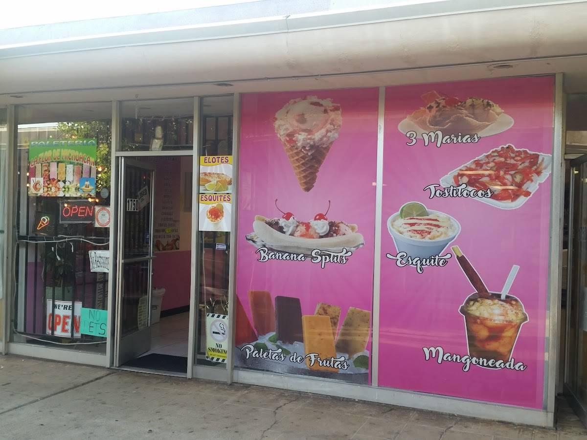 Menu at Paleteria La Flor De Michoacan desserts, Santa Ana