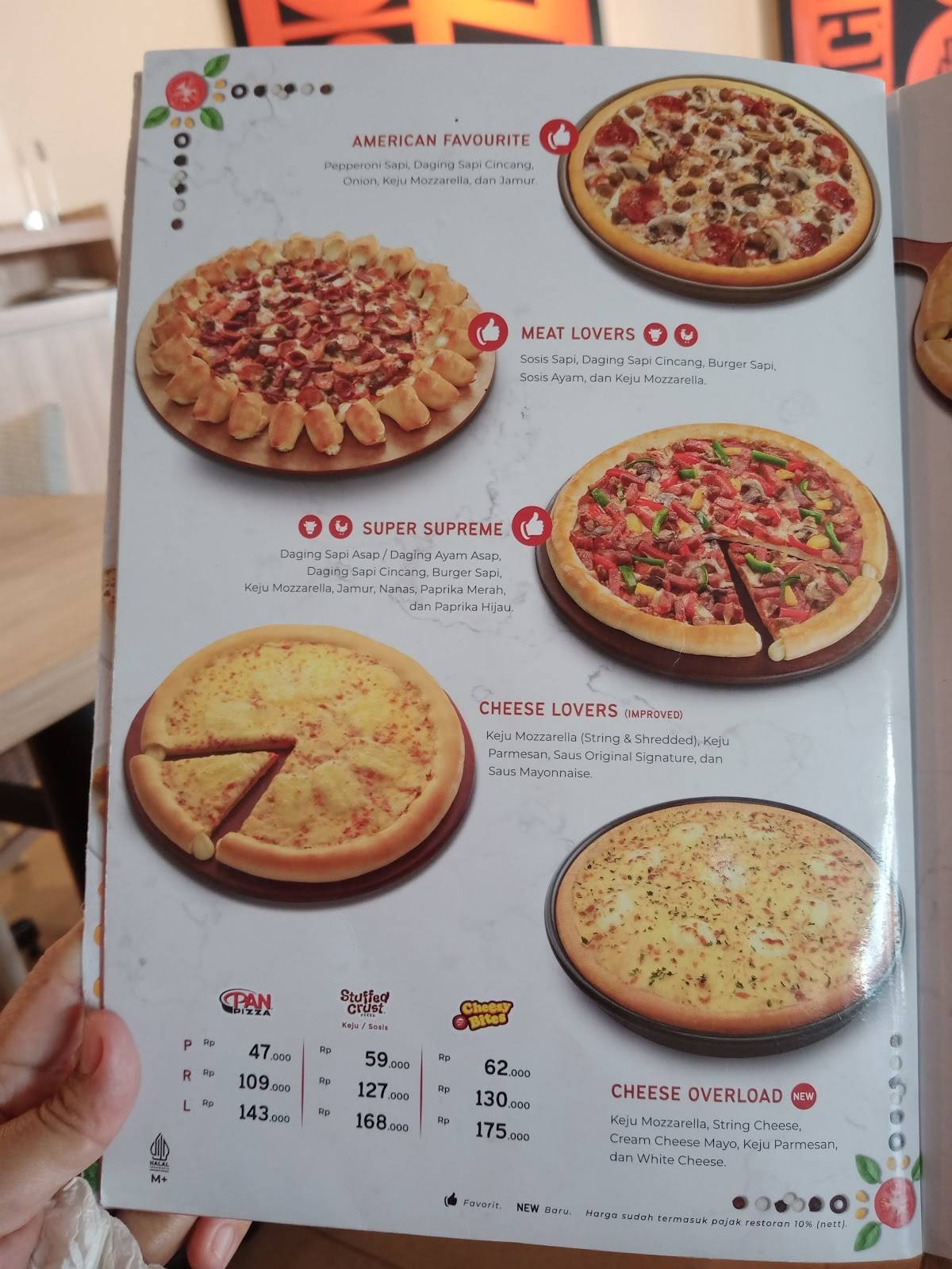 Menu at Pizza Hut Restoran - Ramayana Baturaja restaurant, Indonesia