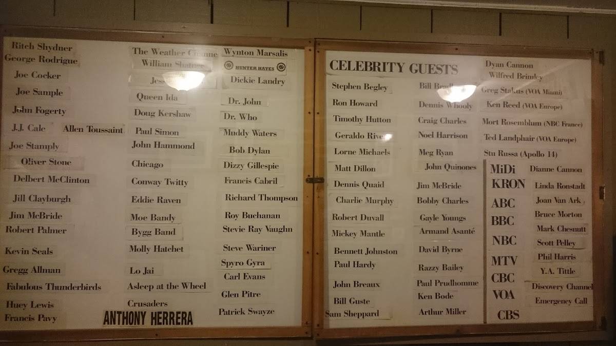 Menu at Pont Breaux's Cajun Restaurant, Breaux Bridge