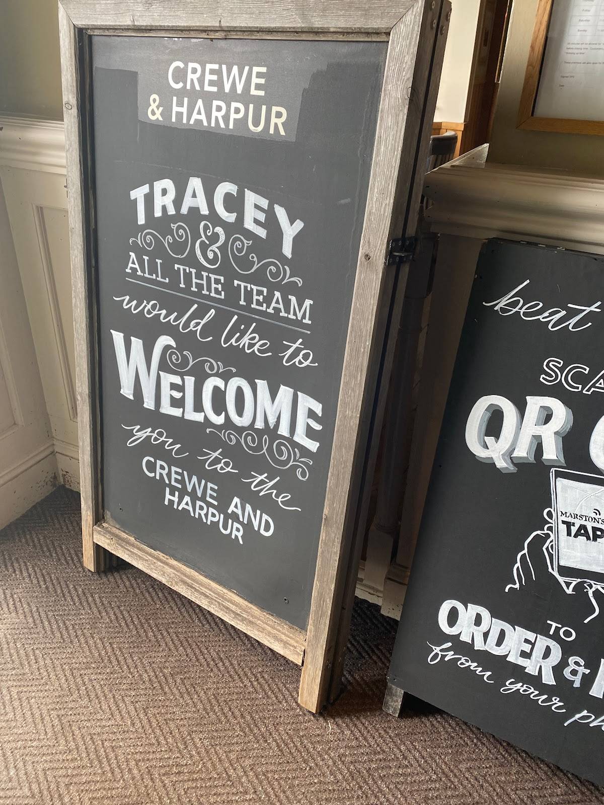 Menu at Crewe & Harpur pub & bar, Derby