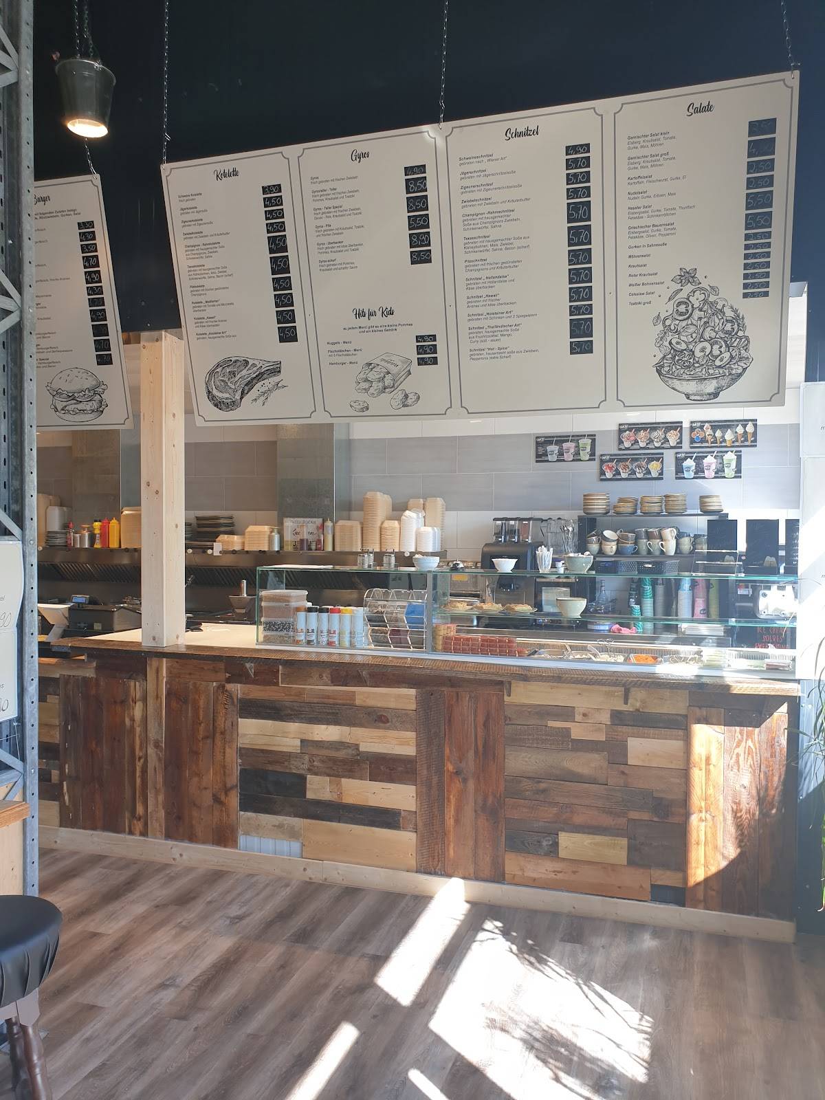 Speisekarte von Die Schnitzelfabrik Hesel pub & Bar, Hesel