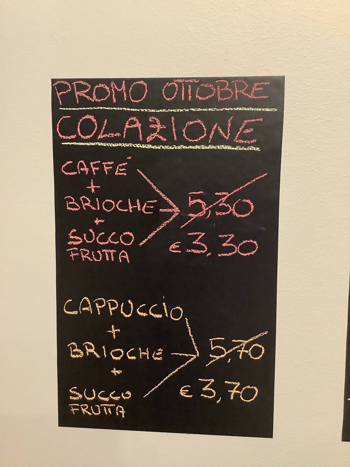 Speisekarte von Enjoy Caffè pub & Bar, Pavia