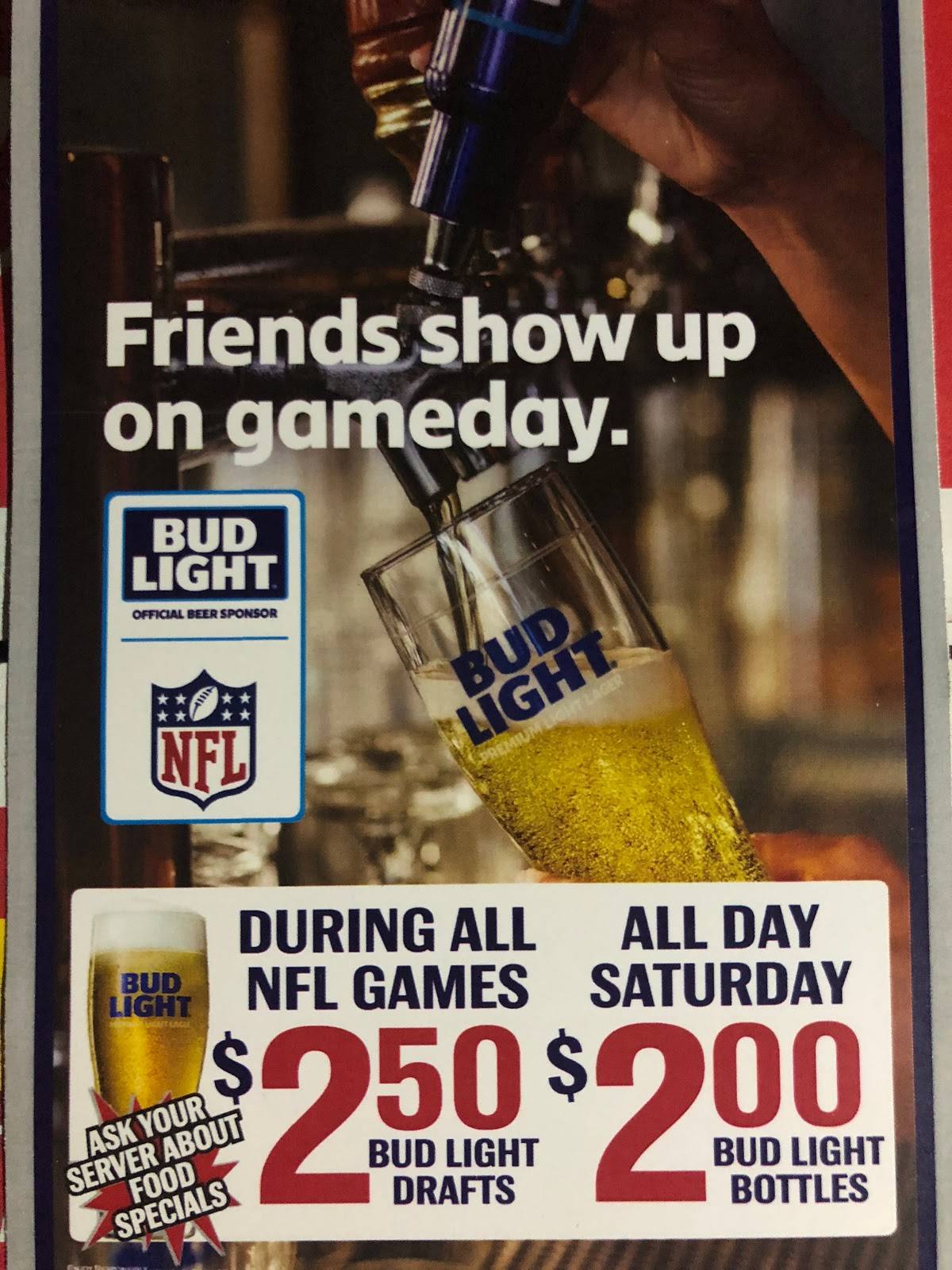 Menu at Final Score Sports Bar & Grill, Bensalem, Knights Rd