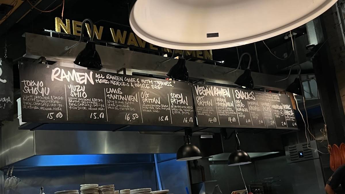 Menu at Mackie Mayor pub & bar, Manchester
