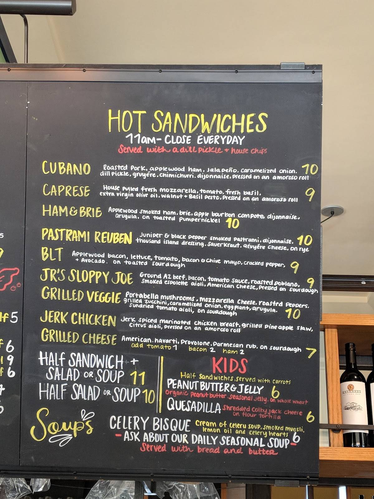 Menu at Maynards Kitchen & Bottle Shop restaurant, Tucson