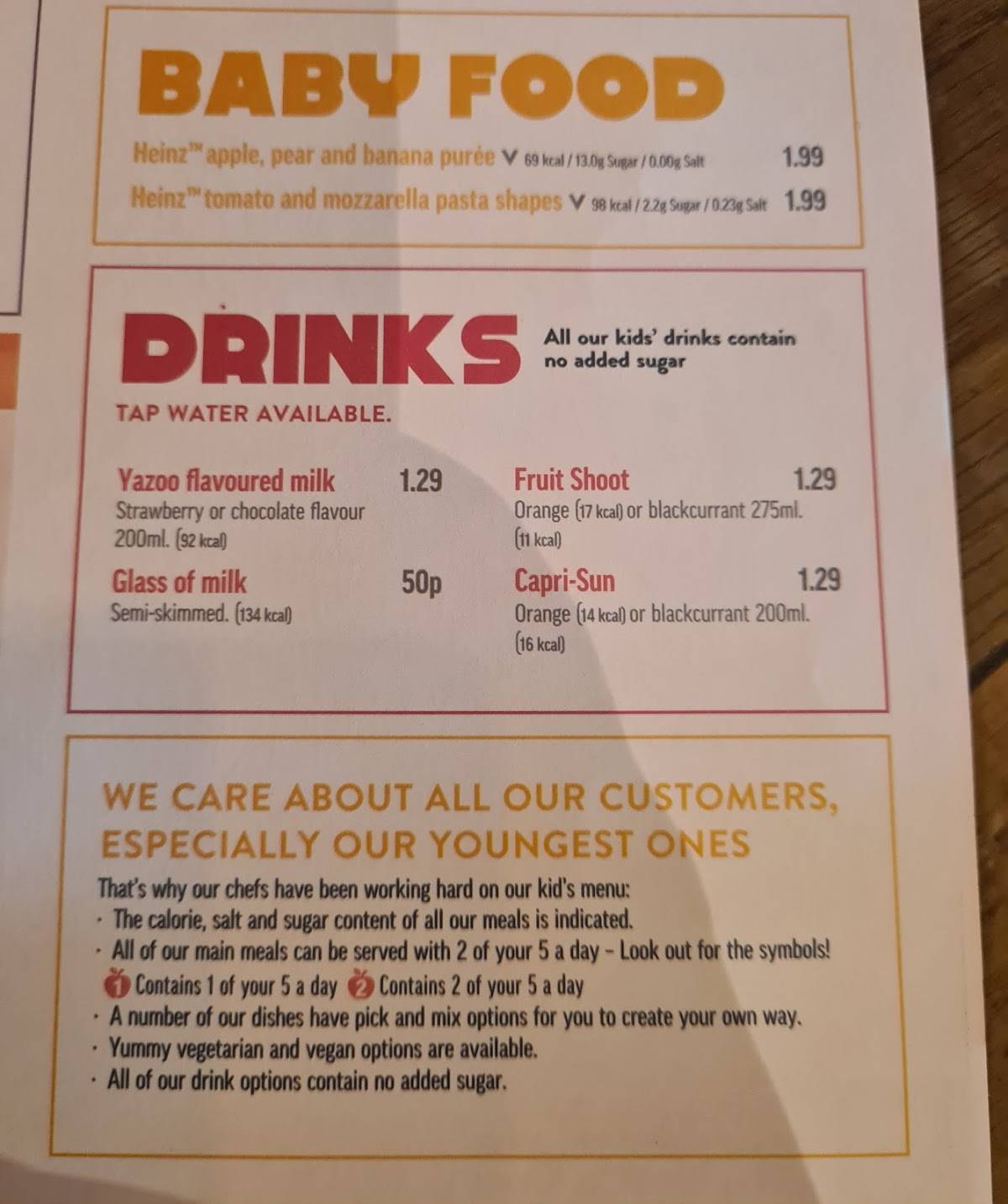 Menu at The Ashley Worksop (Hungry Horse) pub & bar, Worksop