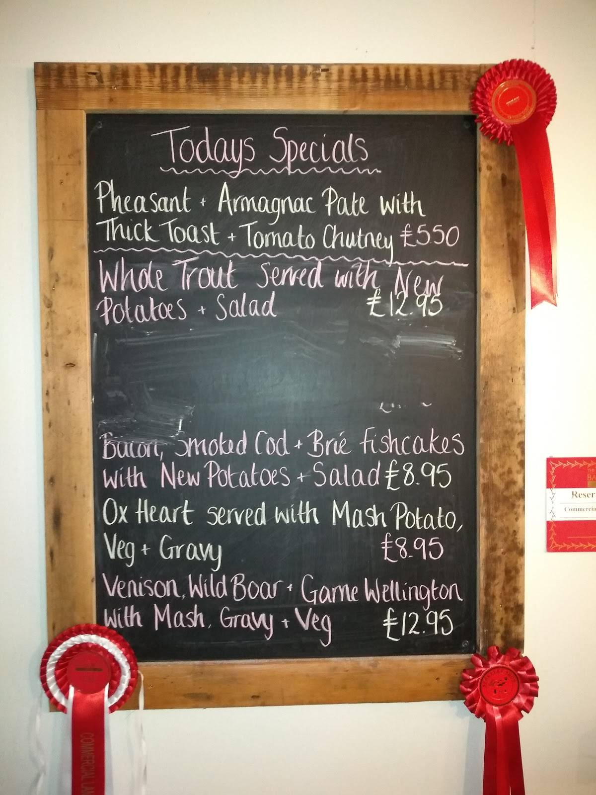 Menu at The Orchard Inn pub & bar, Highbridge