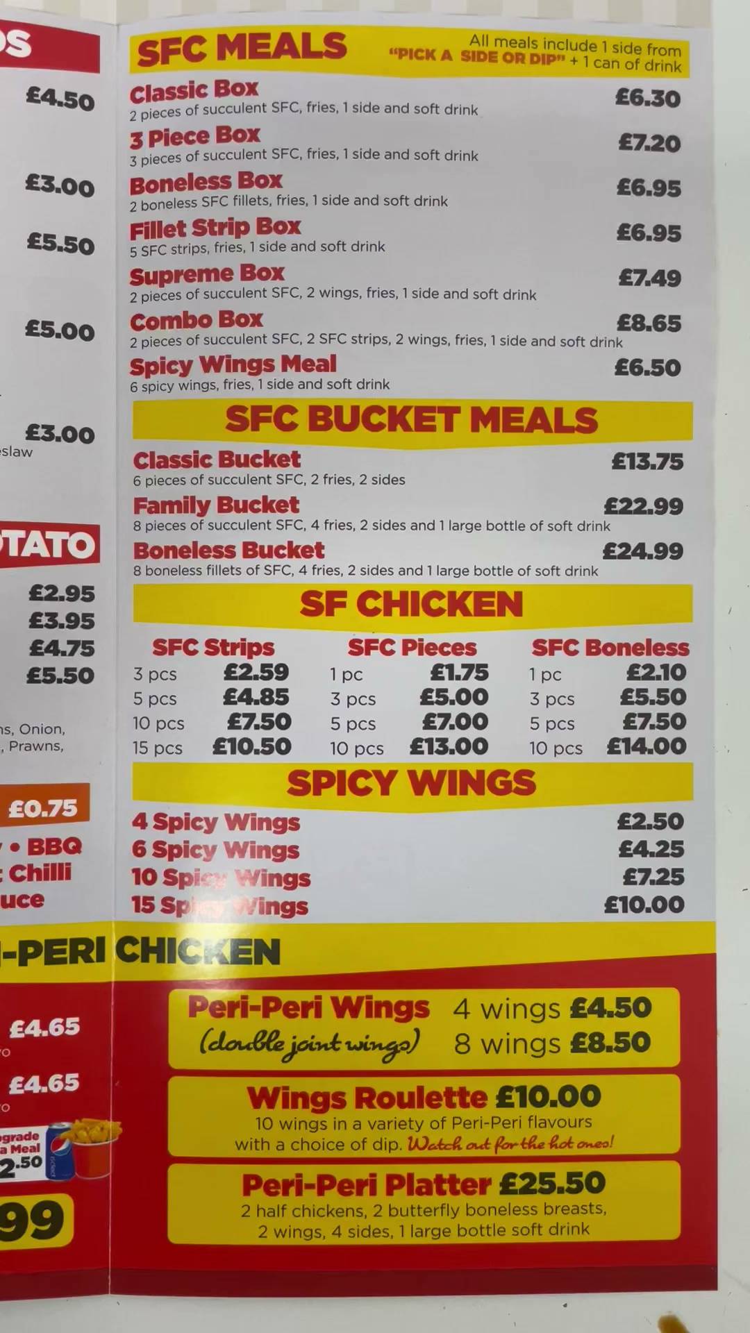 Menu at The Platform pub & bar, Letchworth Garden City