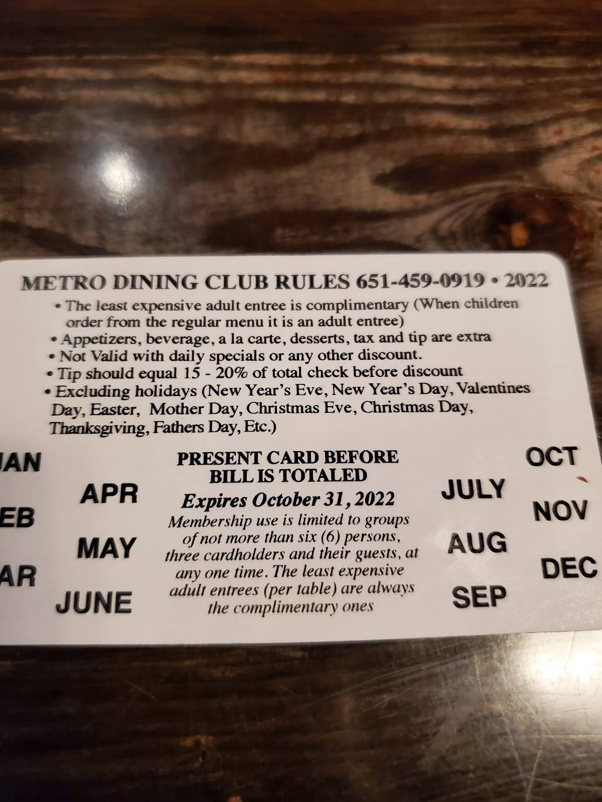 Menu at Wild Badger Sports Saloon pub & bar, New Richmond