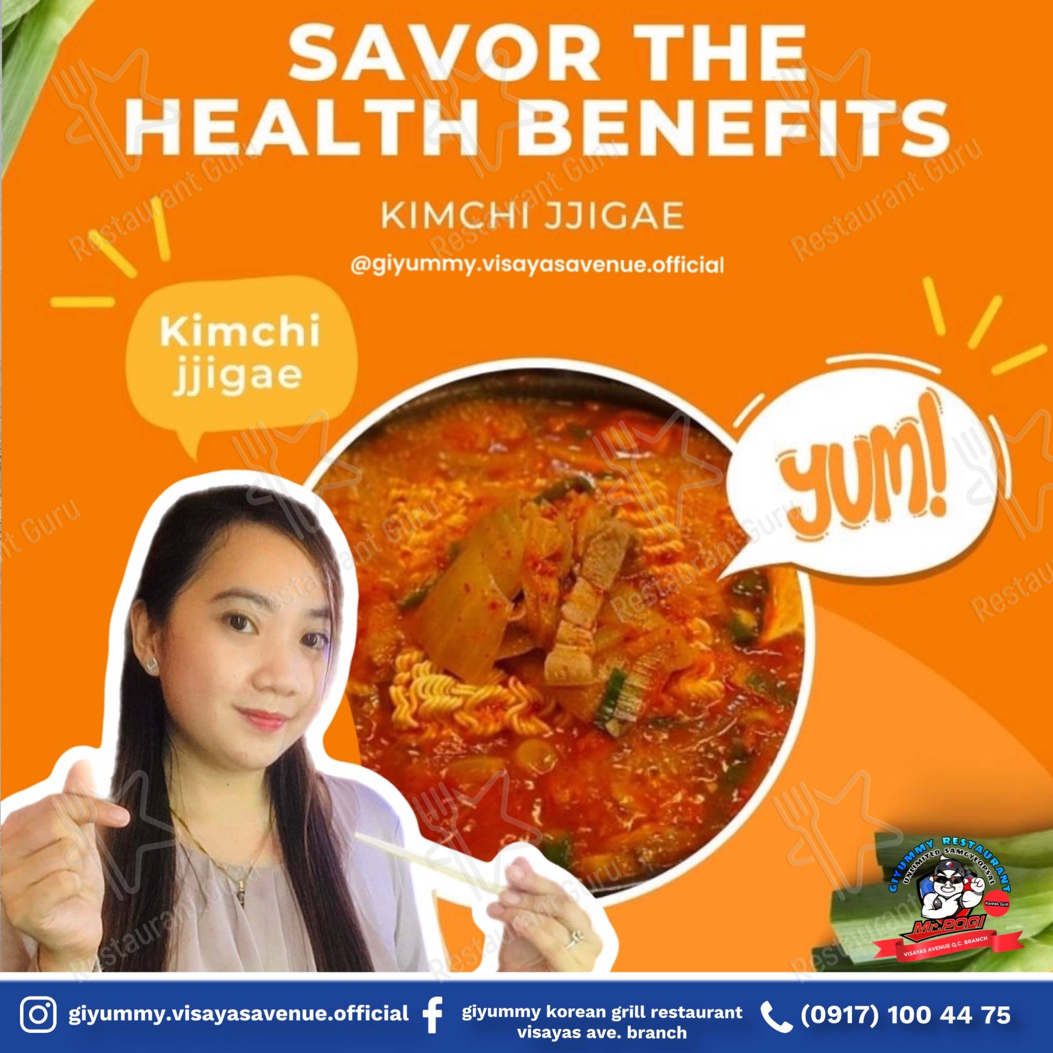 Menu at Giyummy Korean Grill Restaurant Visayas Avenue, Quezon City