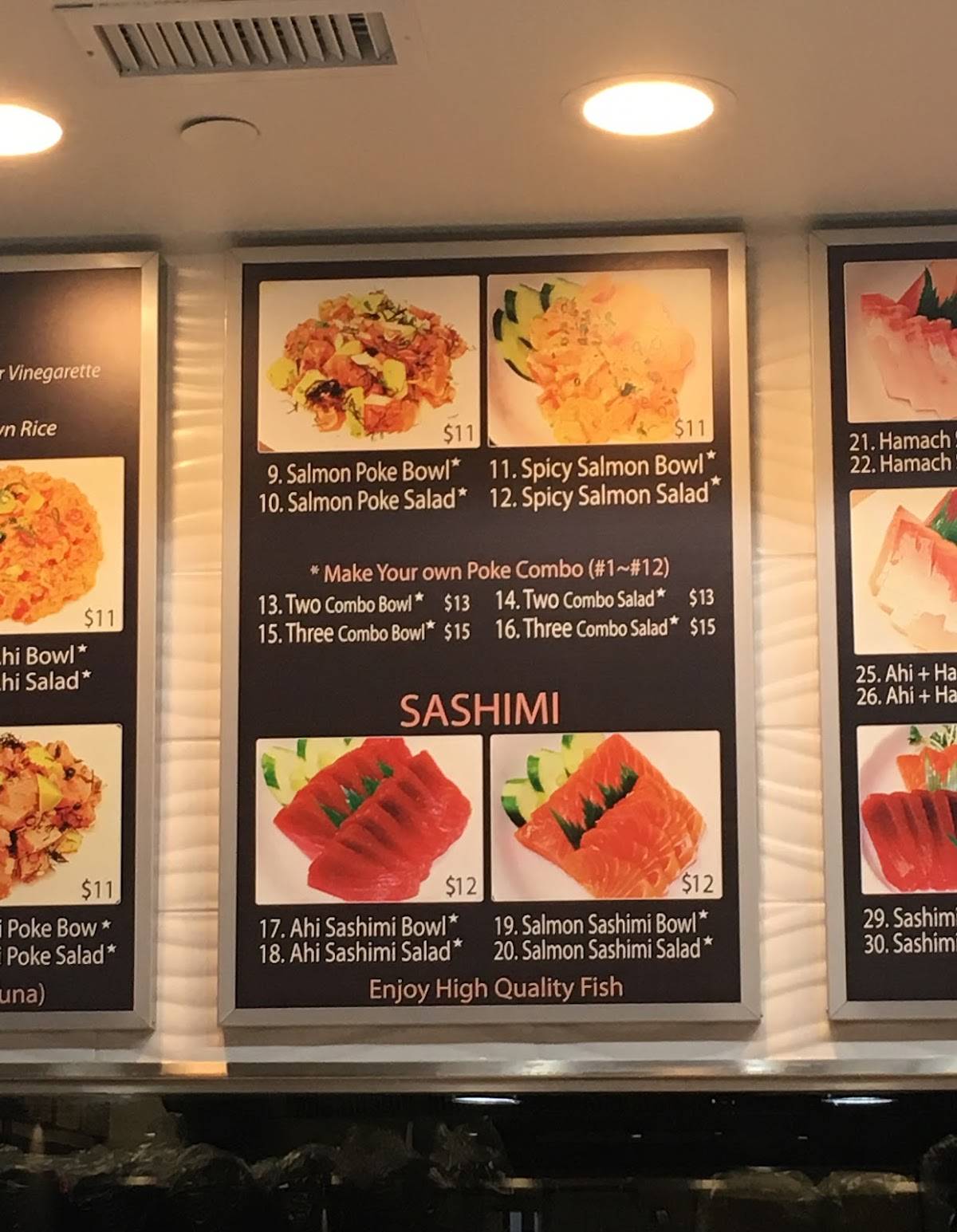 Menu at Ahi and Vegetable - Ala Moana restaurant, Honolulu, Ala Moana ...