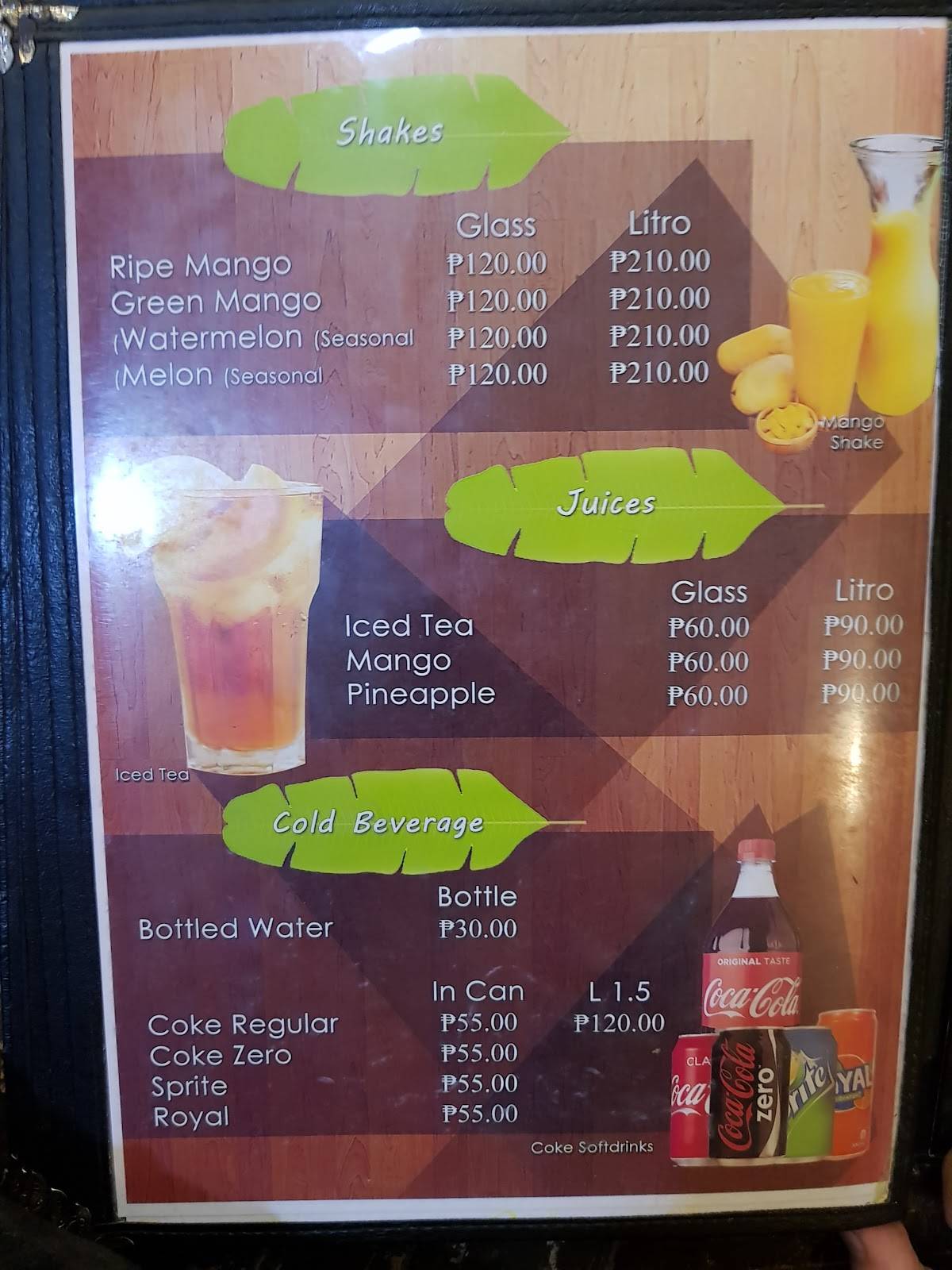 Menu at Butch Seafood & Grill Restaurant, Batangas, 8 National Road