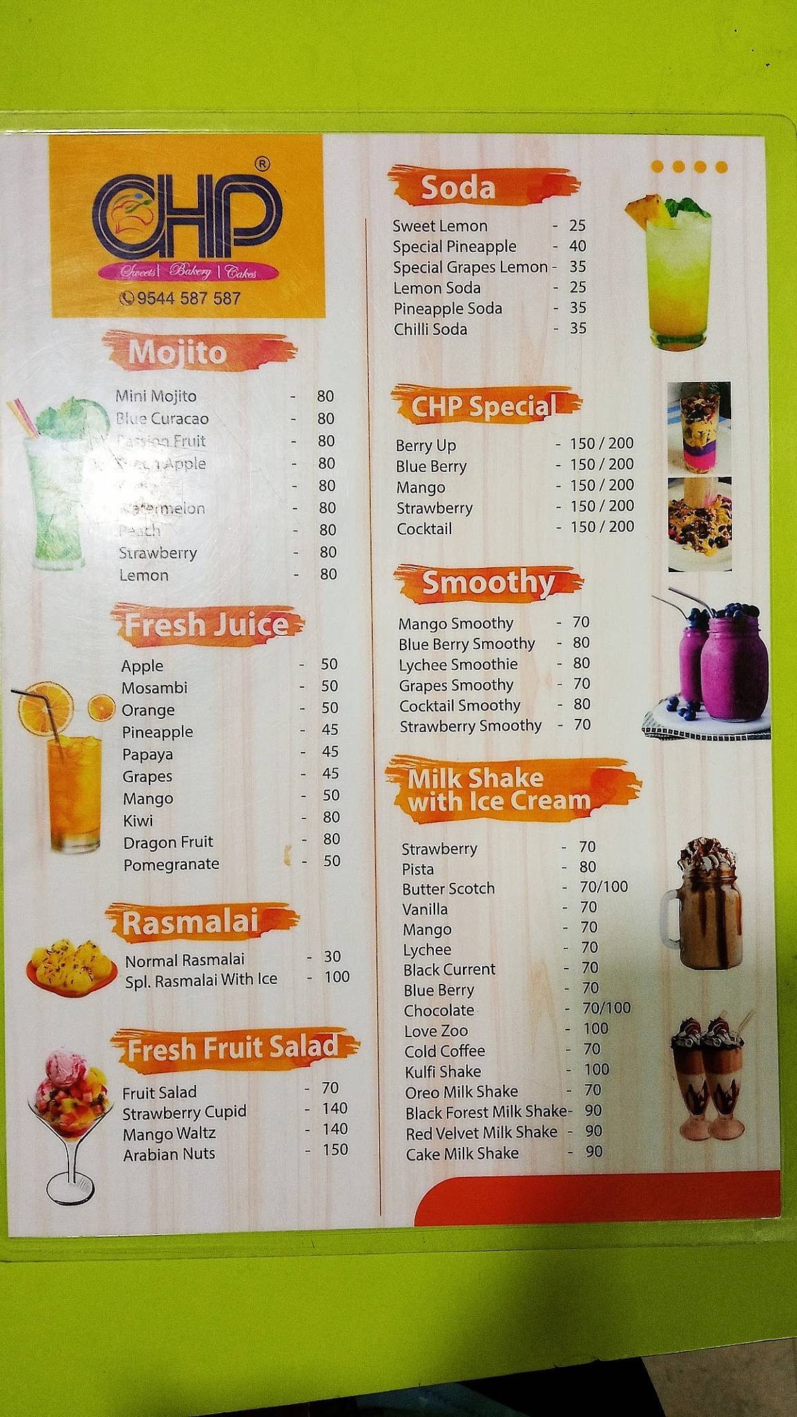 Menu at CHENNAI HOT PUFFS, Vaniyambadi, PJ Nehru Road