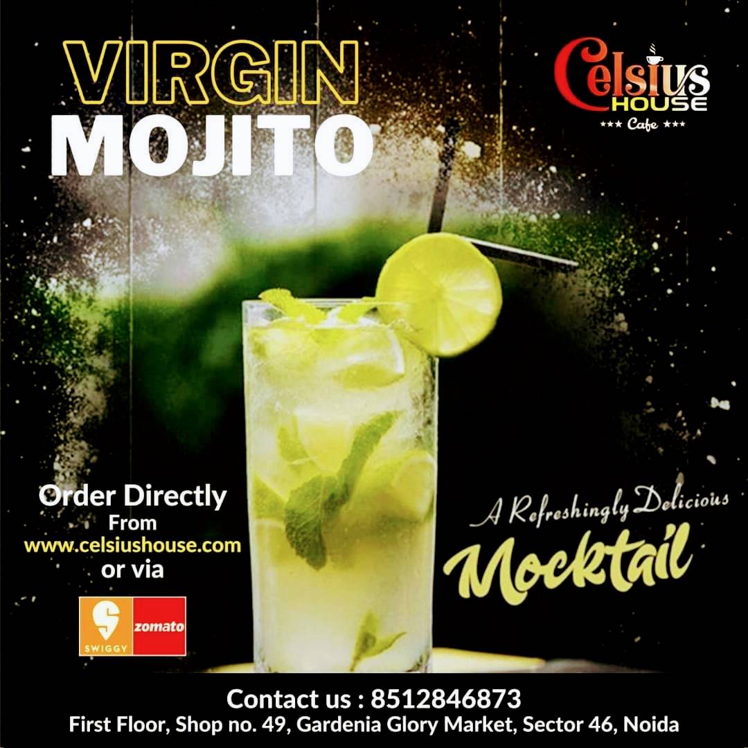 Menu at Celsius House Cafe - Best Restaurant in Noida, Noida
