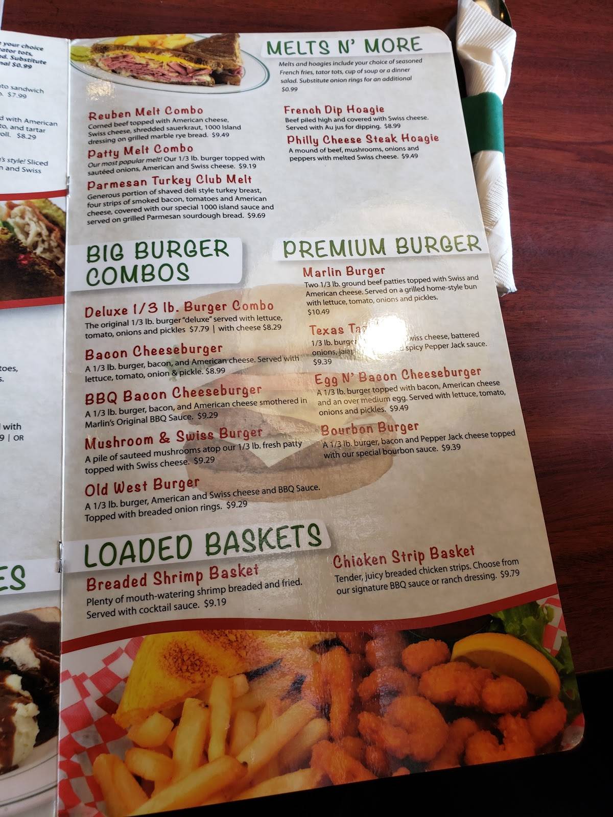 Menu at Country Market 2 restaurant, Rapid City, Deadwood Ave