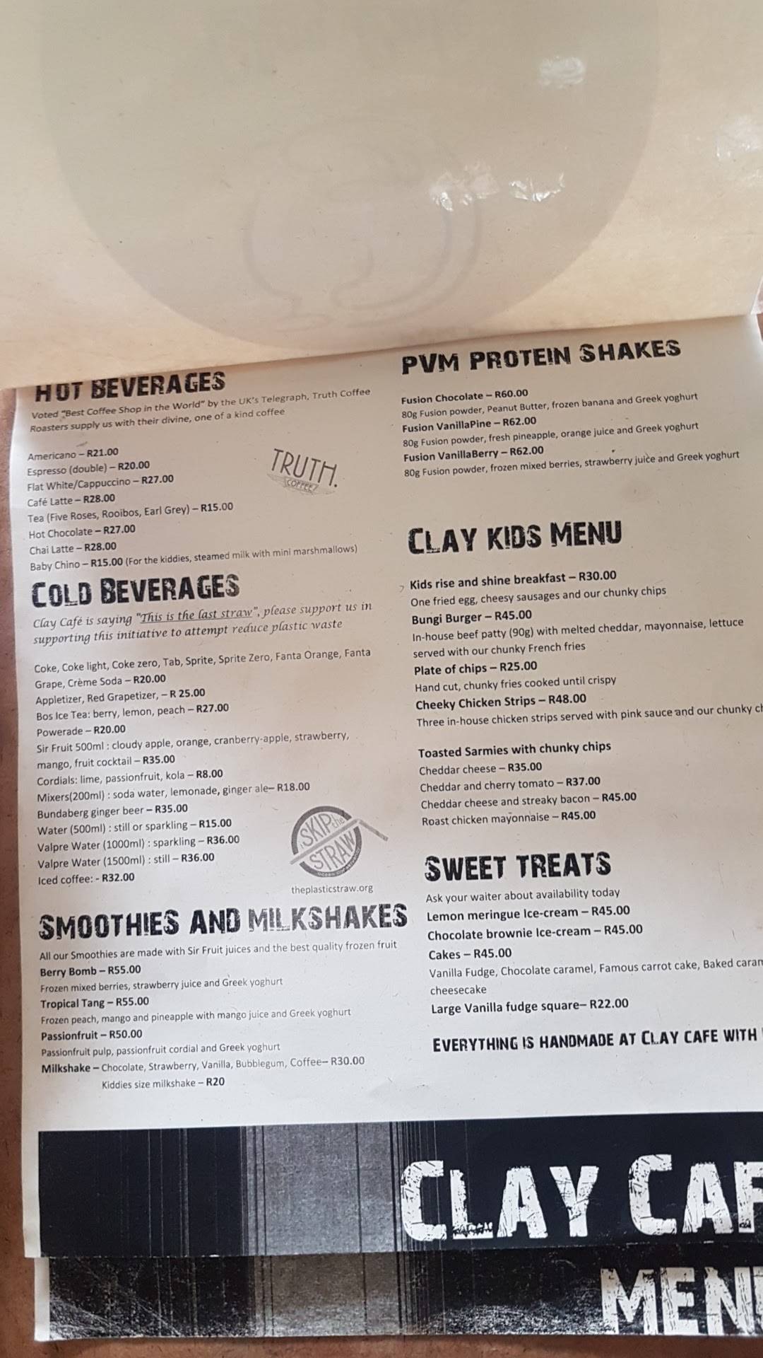 Menu at Create Red Barn - Irene, Olifantsfontein, 7 Nelson Road
