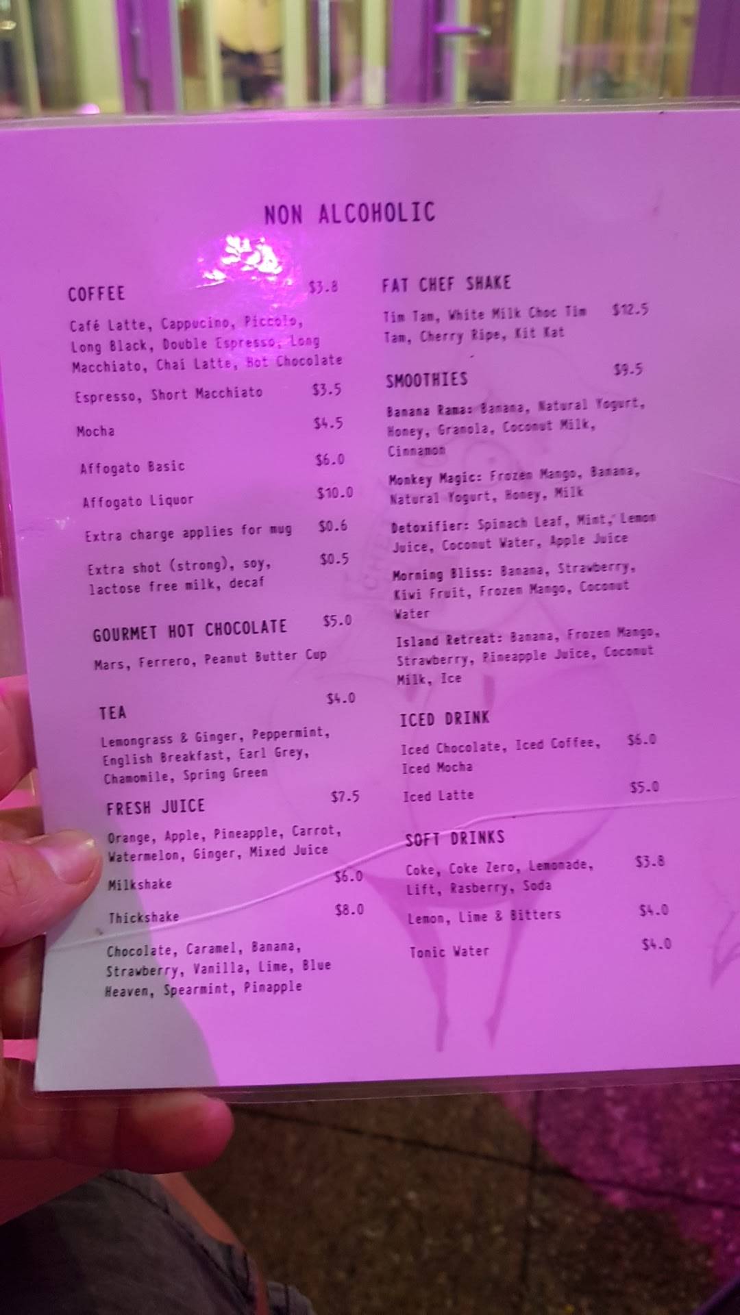 Menu at FAT CHEF Carrum Downs restaurant, Carrum Downs, Frankston ...