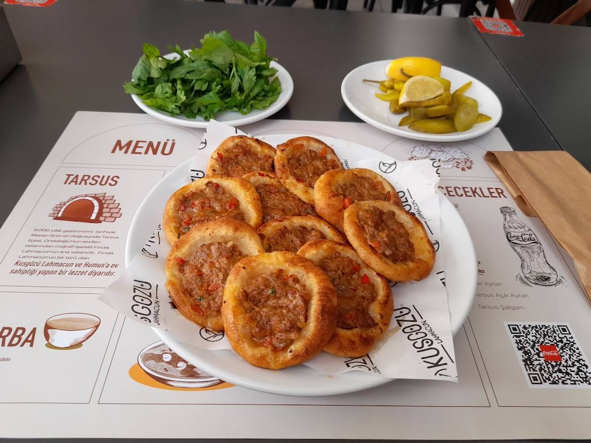 Menu at KUŞGÖZÜ LAHMACUN, Istanbul