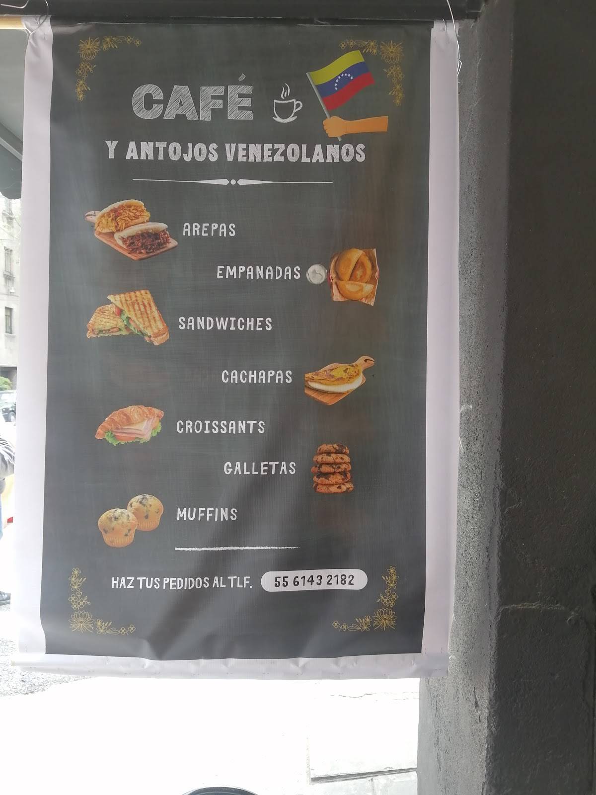 Menu at Kepein café y comida venezolana, Ecatepec de Morelos