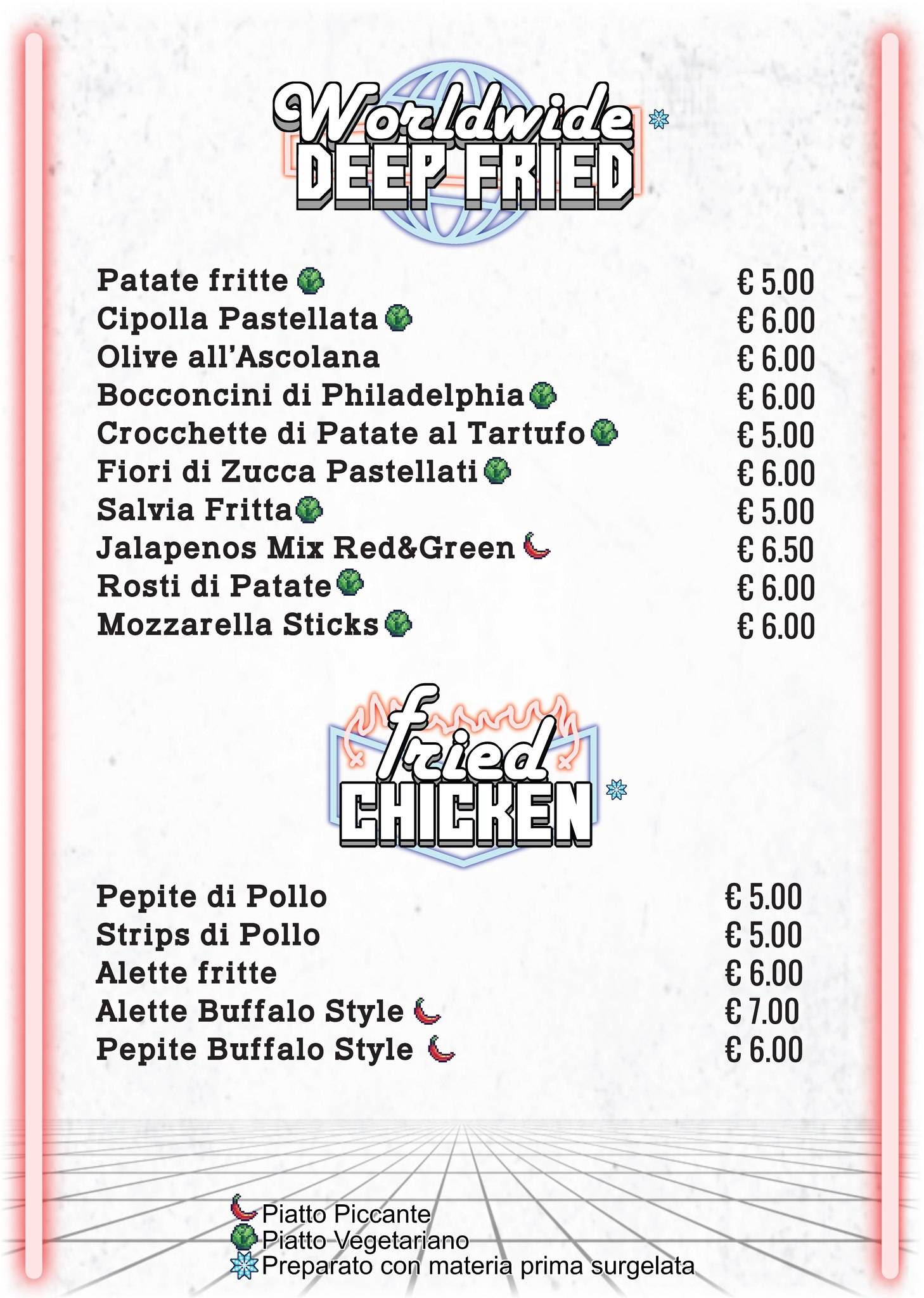 Speisekarte von NERD • Diner - Pizza, Forlimpopoli