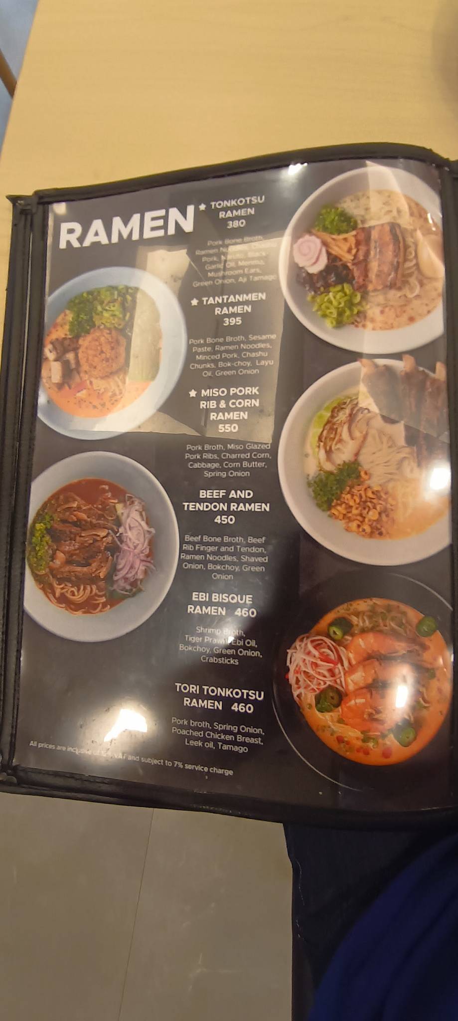 Menu at Ohayo Banawe Japanese Comfort Food restaurant, Quezon City