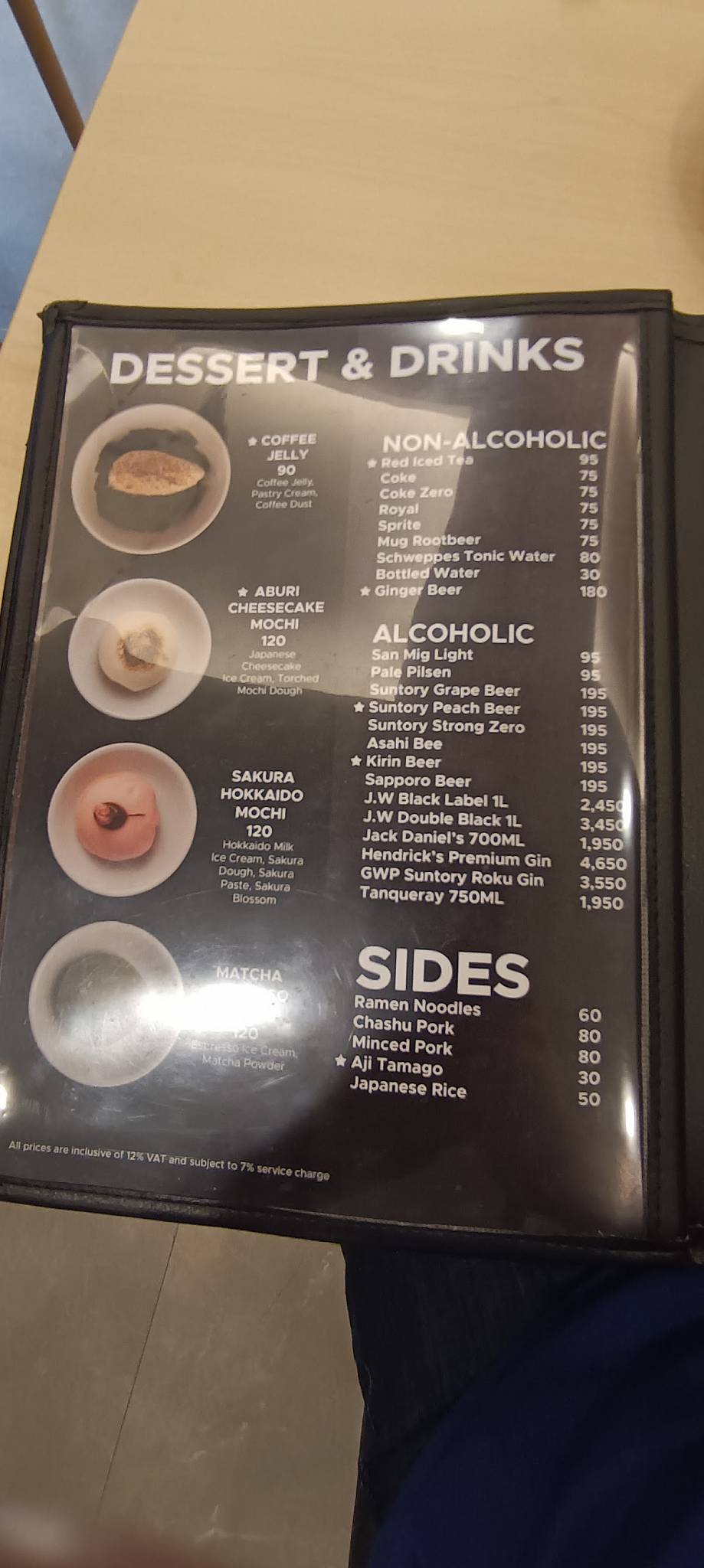 Menu at Ohayo Banawe Japanese Comfort Food restaurant, Quezon City