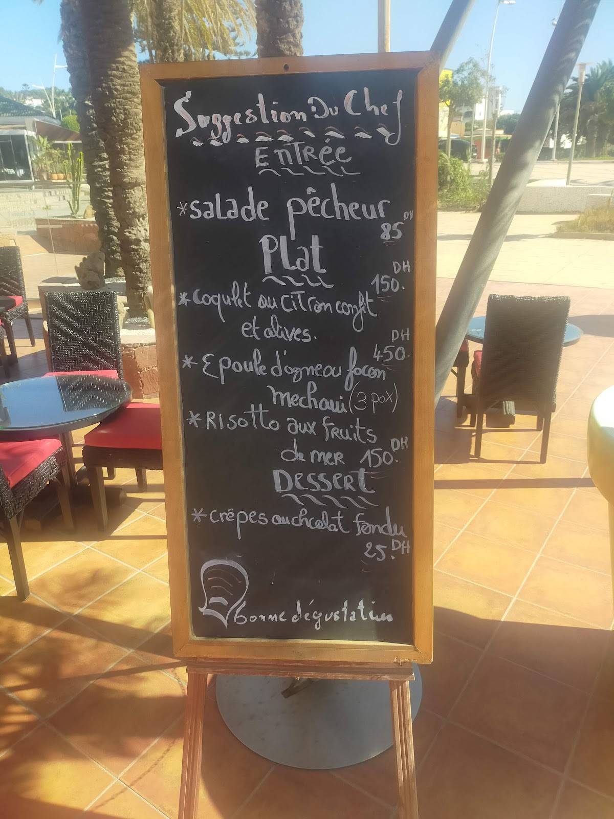 Menu au Le Tapis Rouge – Little Norway restaurant, Agadir